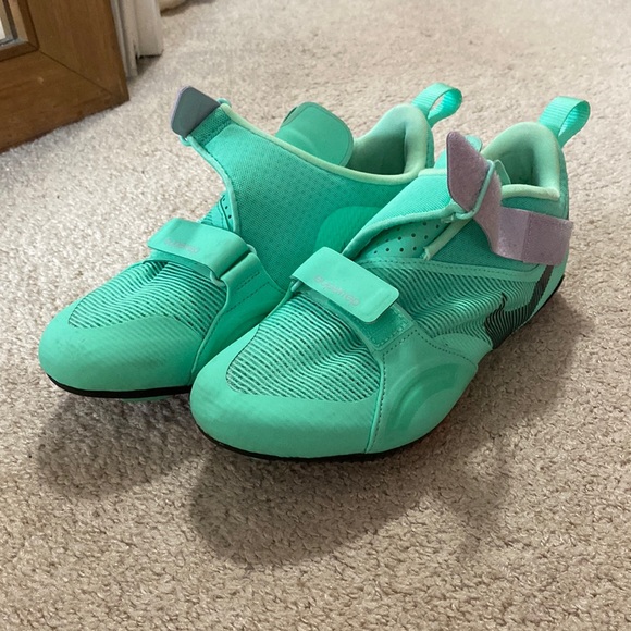 Shoes | Teal Nike Super Rep Cycle Shoes Cleats Included | Poshmark
